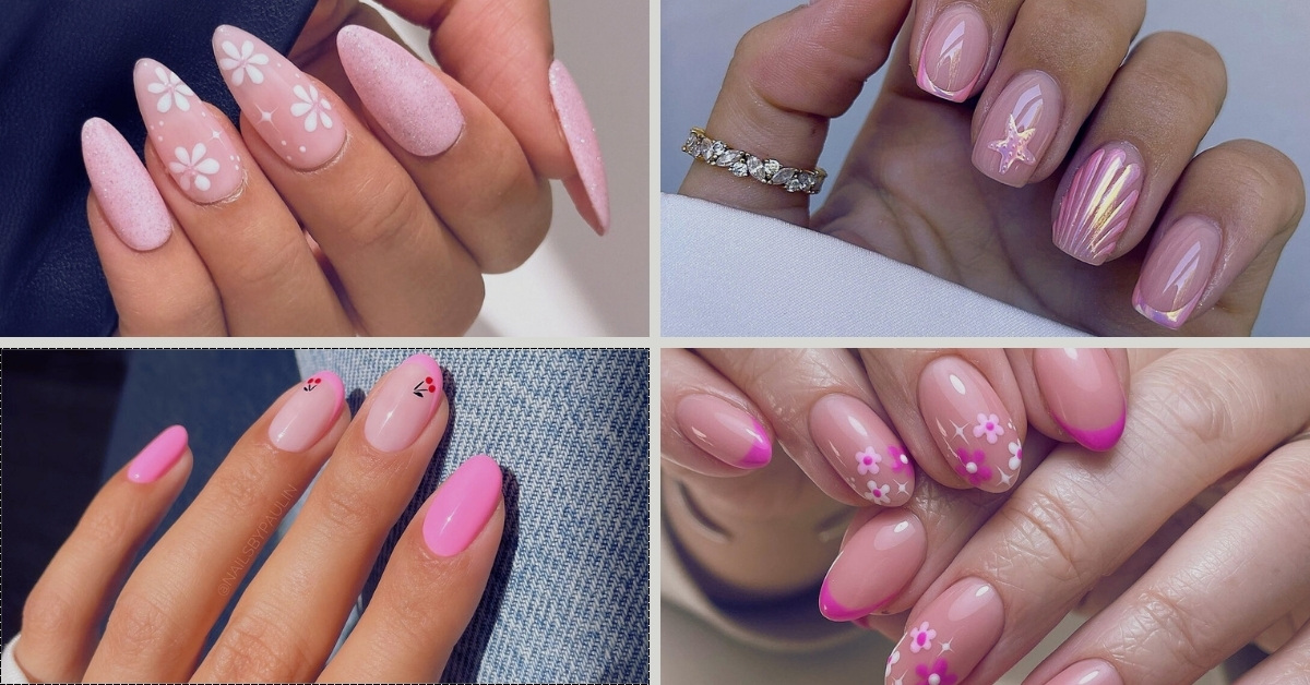 25+ Gorgeous Pink Nail Designs For All Looks - Colors and Tips